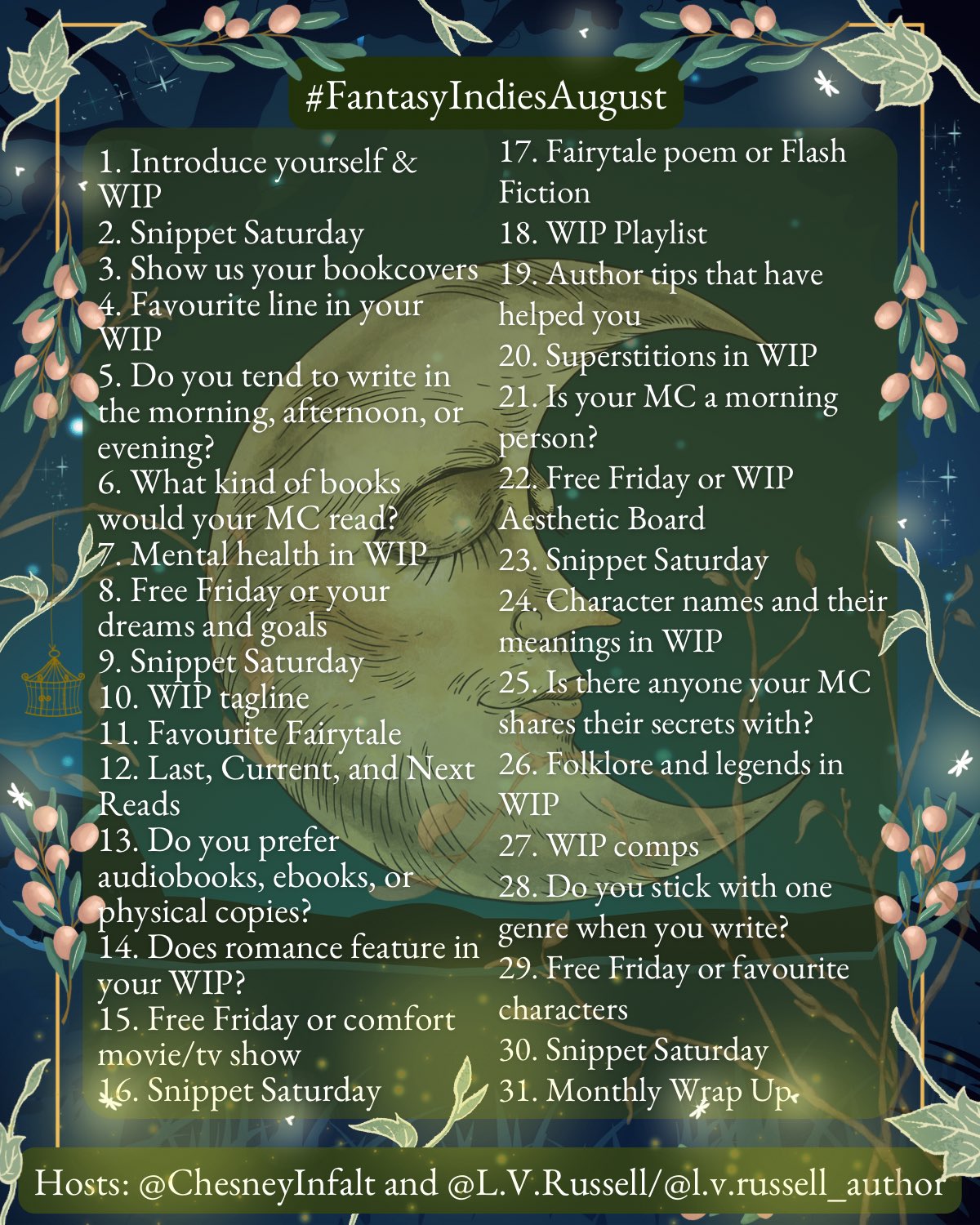 Fantasy Indies August Day 10: WIP Tagline - Brian Keith Dye